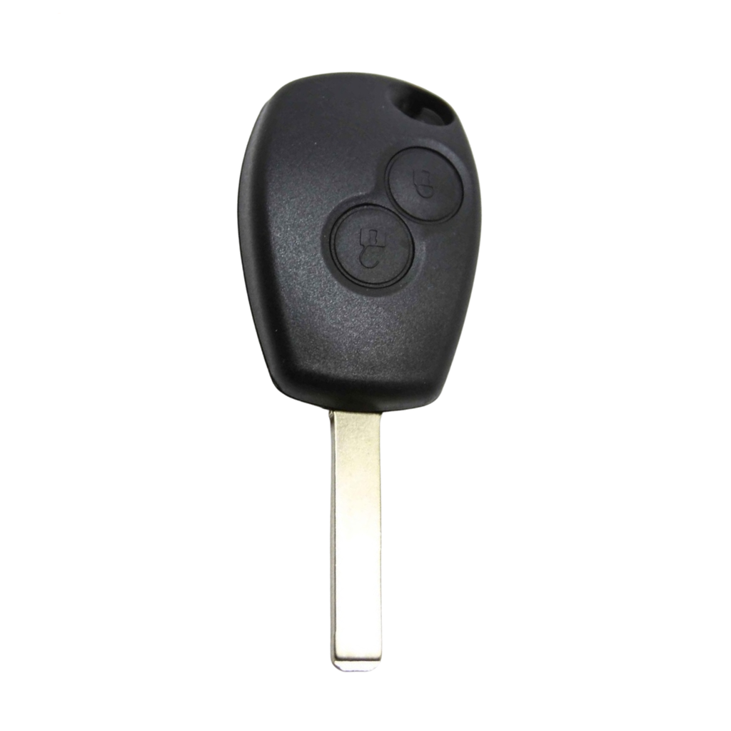 Remote key with 2 buttons for Renault Kangoo, Clio, Twingo and Modus