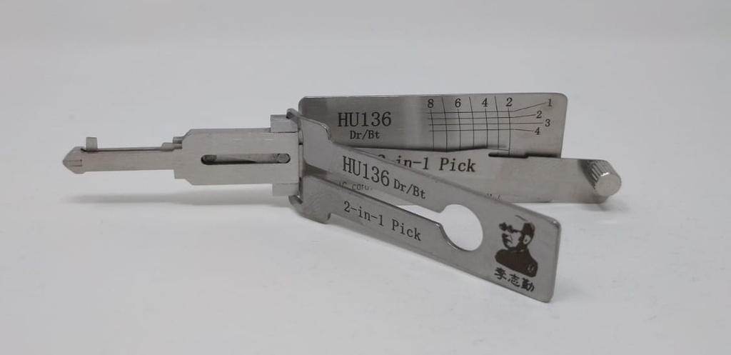 [HU136-21] GANZUA LISHI 2 EN 1 DACIA, RENAULT HU136 | Key-code